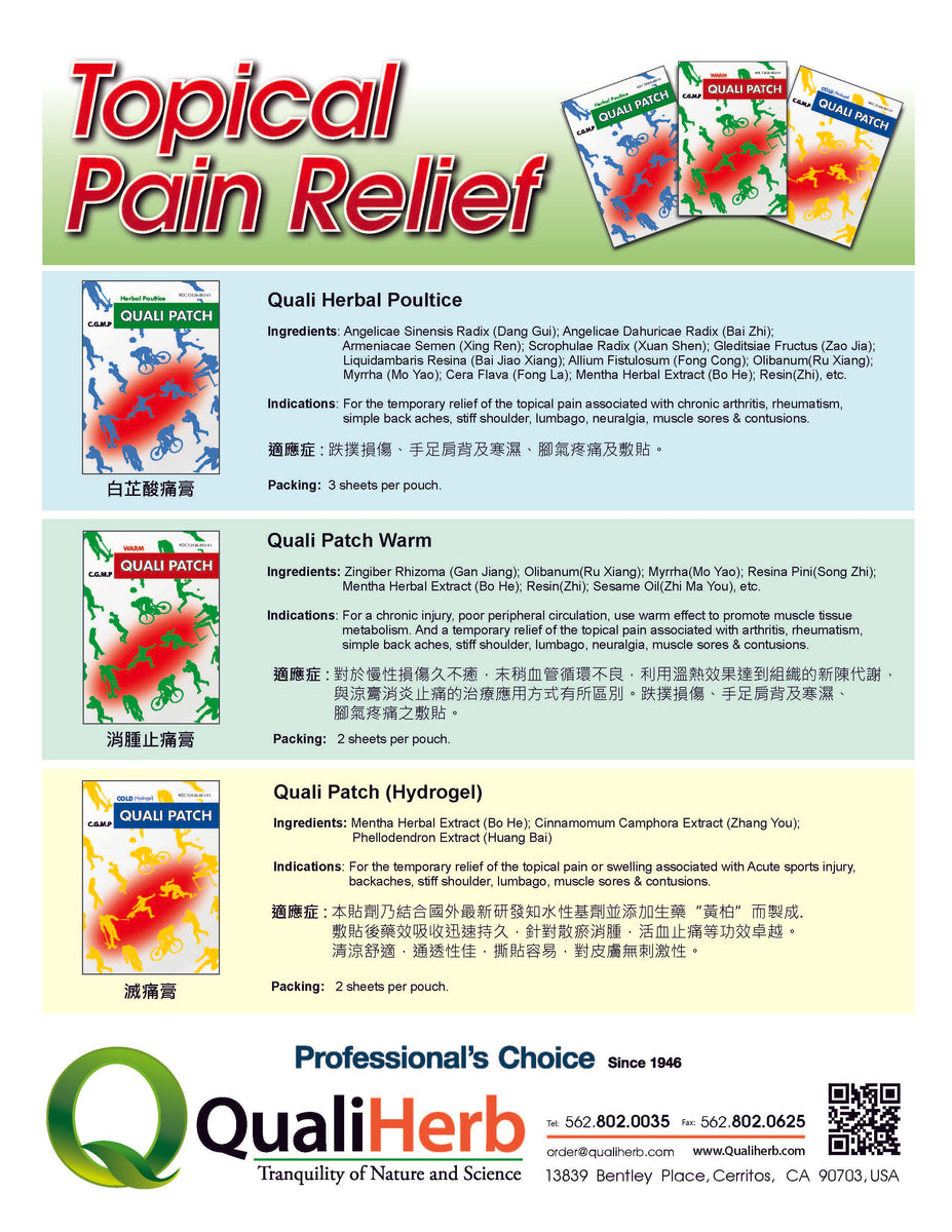 Quali Patch - Warm – QualiHerb